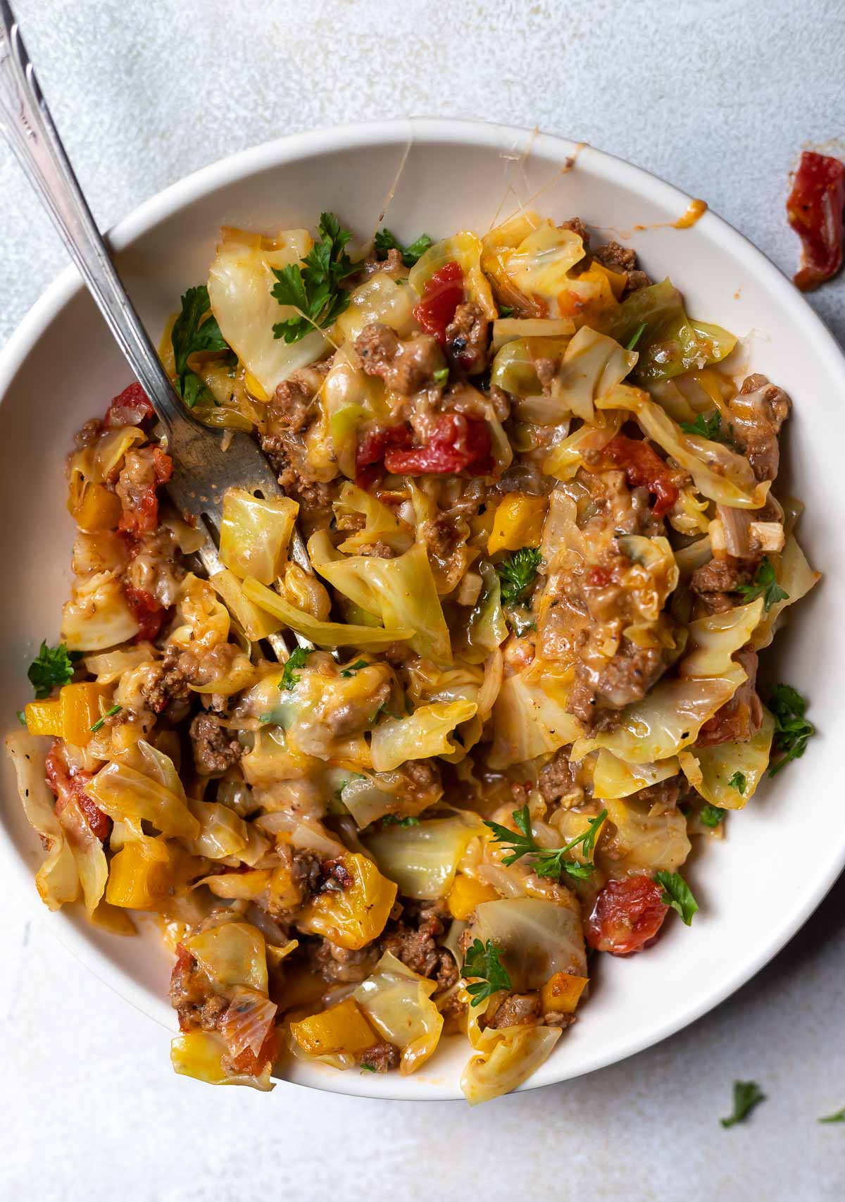 UNSTUFFED CABBAGE CASSEROLE Low Carb WonkyWonderful UNSTUFFED CABBAGE CASSEROLE Low Carb WonkyWonderful