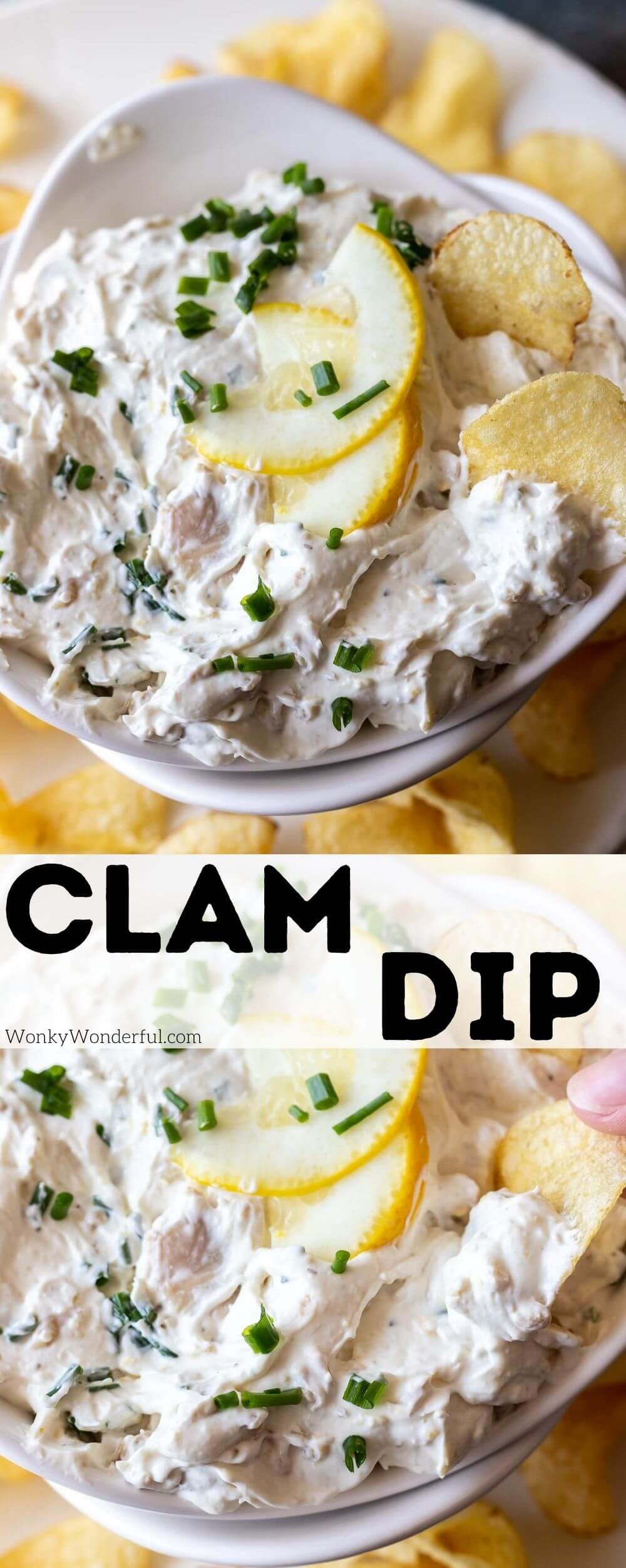 EASY CLAM DIP RECIPE (SO GOOD!!!) + WonkyWonderful