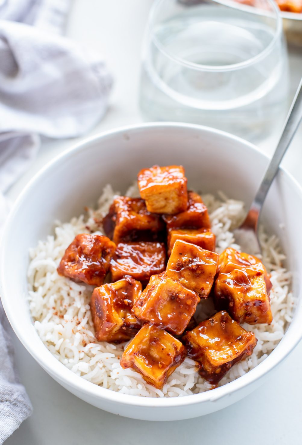 SKILLET TOFU BBQ + WonkyWonderful