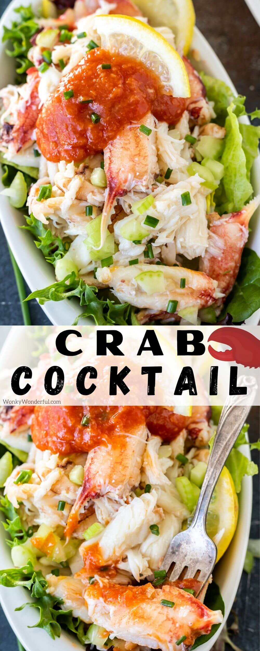 CRAB COCKTAIL RECIPE + WonkyWonderful