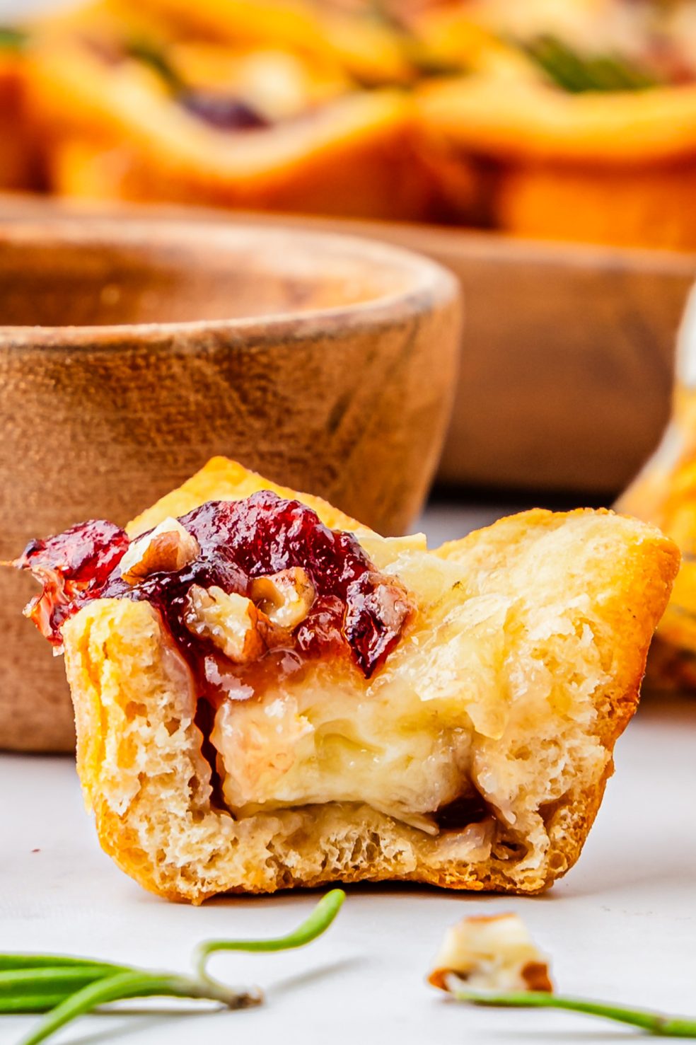 CRANBERRY BRIE BITES + WonkyWonderful