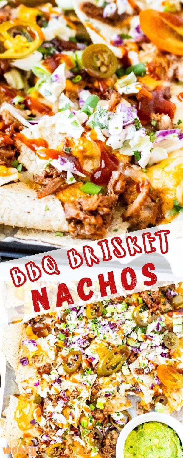 BBQ BRISKET NACHOS - WonkyWonderful