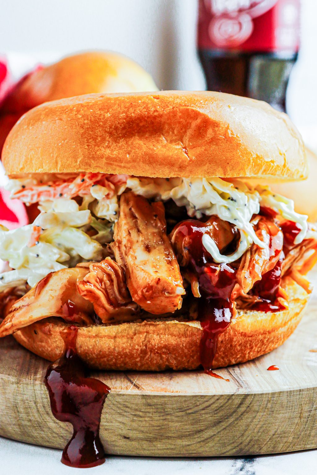 CROCKPOT DR PEPPER SHREDDED CHICKEN - WonkyWonderful