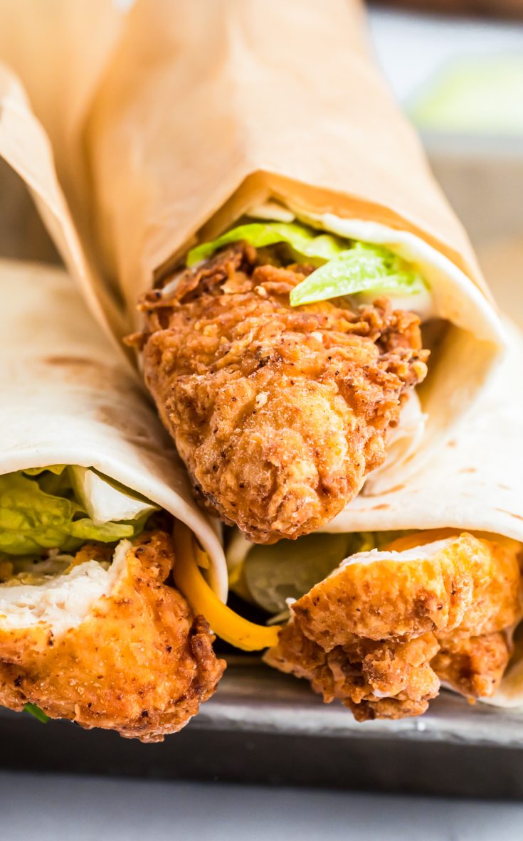 McDonalds Snack Wrap Recipe - WonkyWonderful