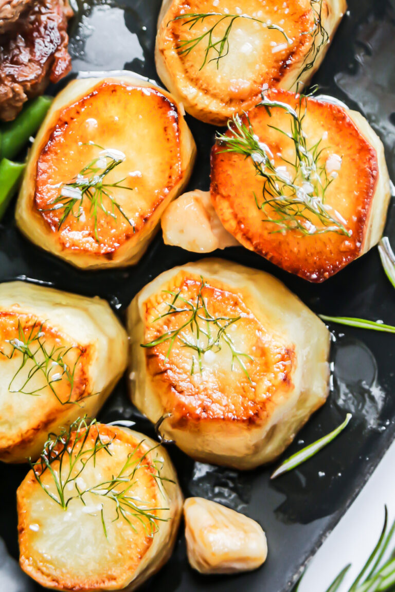 Fondant Potatoes Recipe - WonkyWonderful