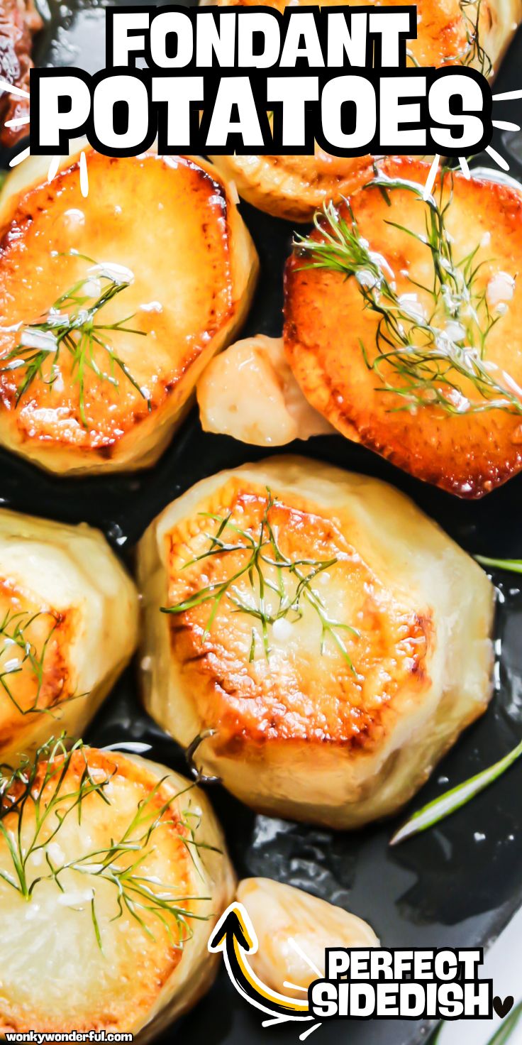 Fondant Potatoes Recipe - WonkyWonderful