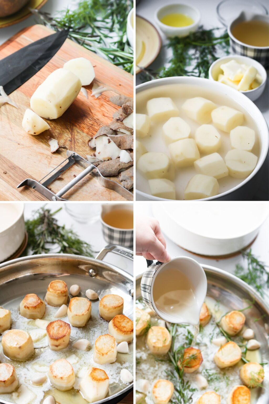 Fondant Potatoes Recipe - WonkyWonderful