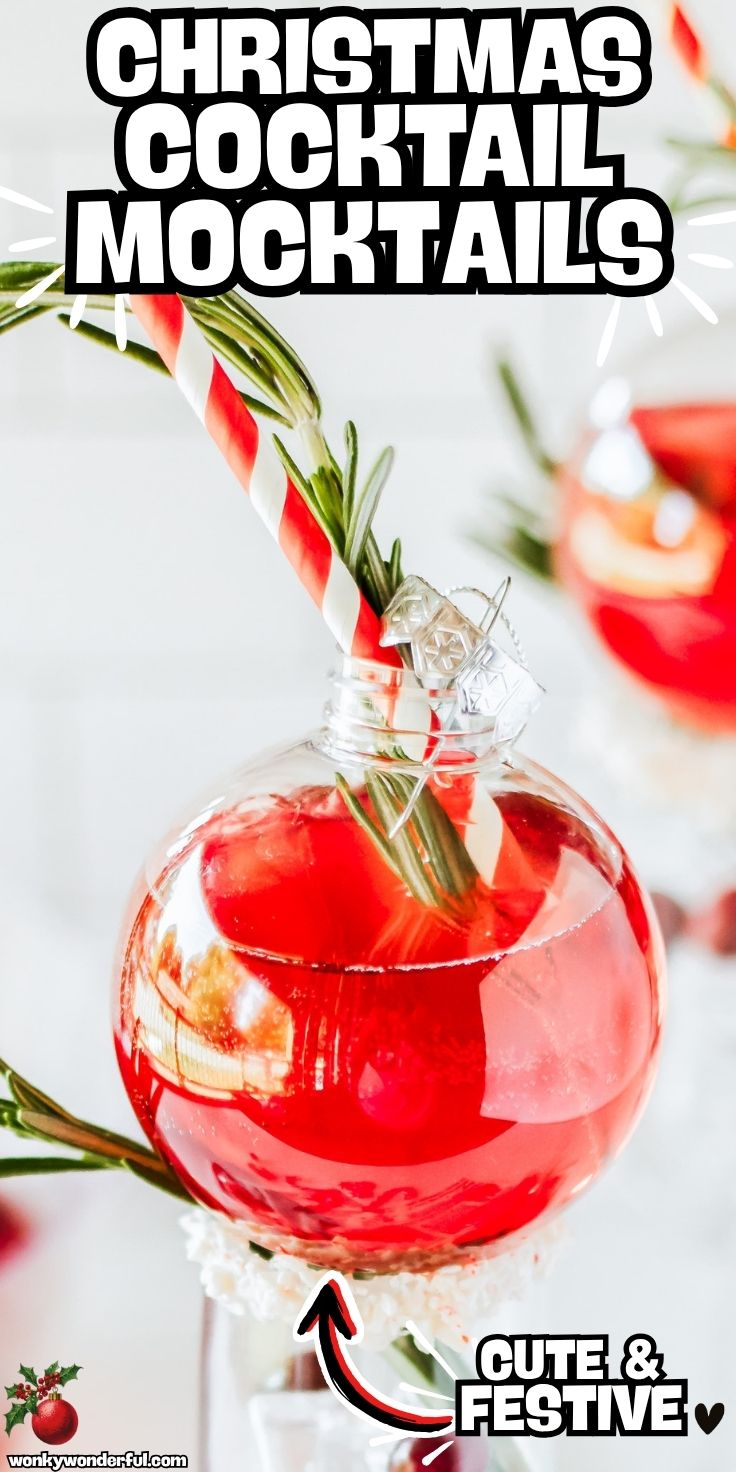 Cranberry Punch Christmas Drinks - WonkyWonderful