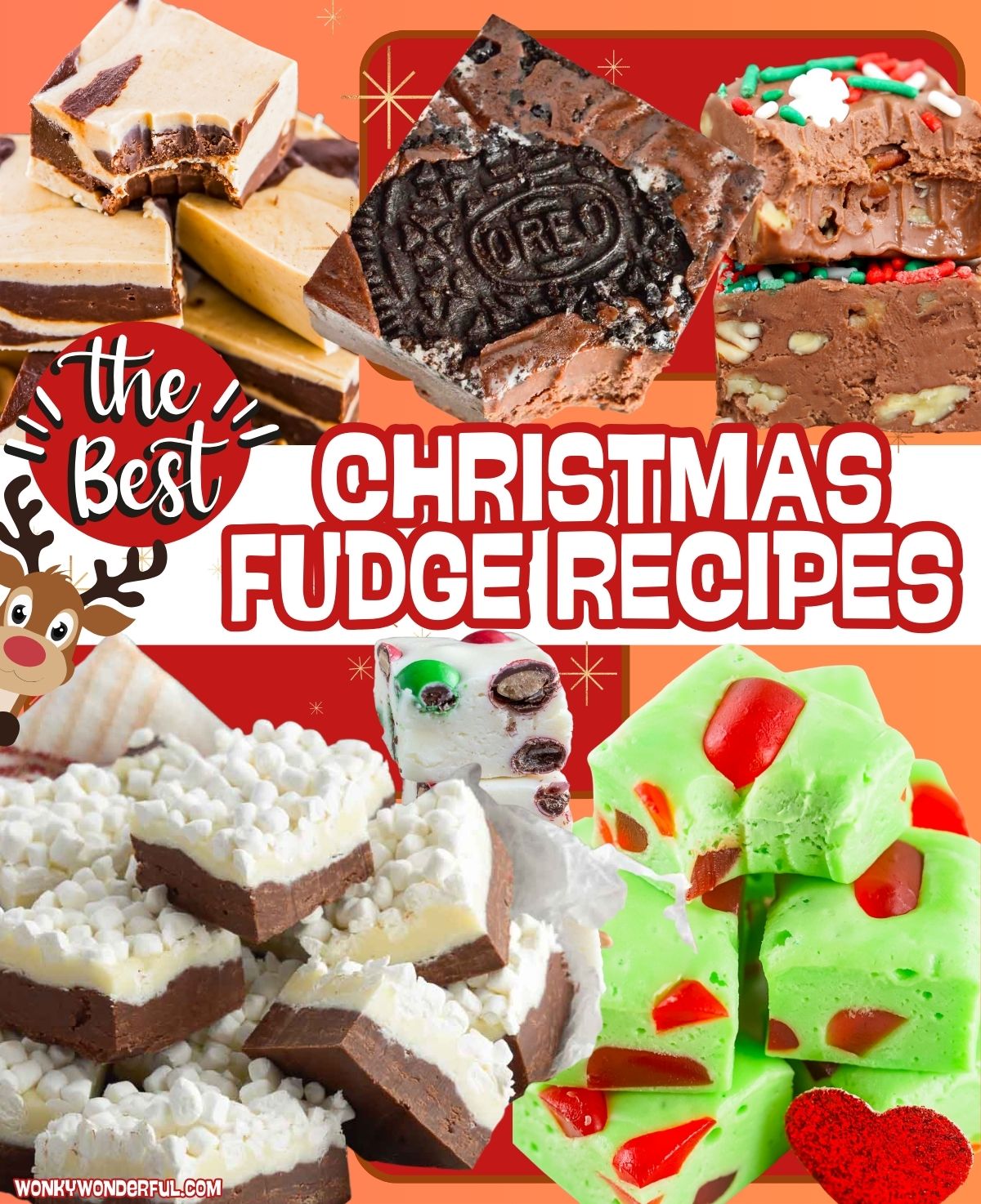 Christmas Fudge Recipes - WonkyWonderful