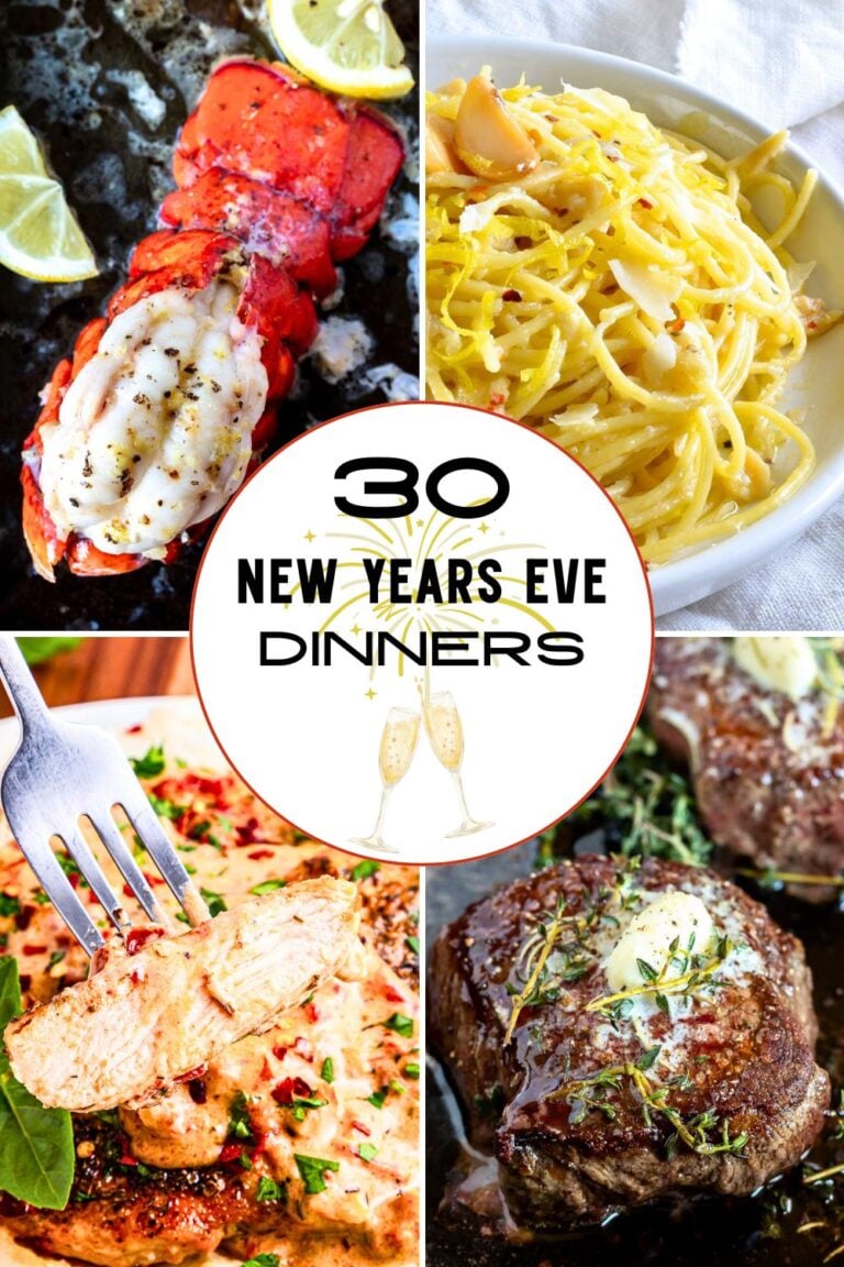 New Years Eve Dinner Recipes - WonkyWonderful